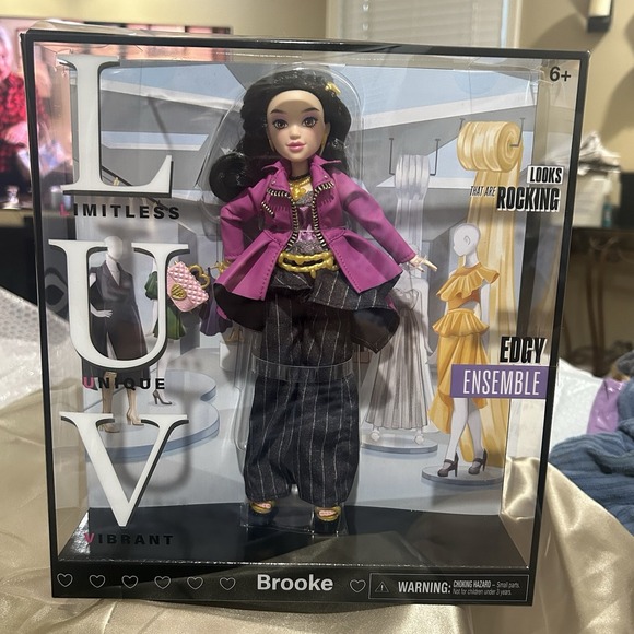 Toys | Luv Premium Fashion Doll Brooke Edgy Ensemble Great Gift For ...